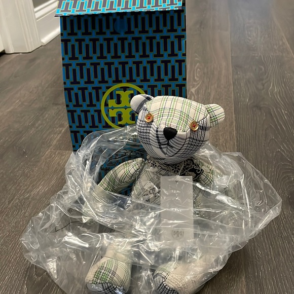 Tory Burch | Other | New Tory Burch Multi Color Bear | Poshmark